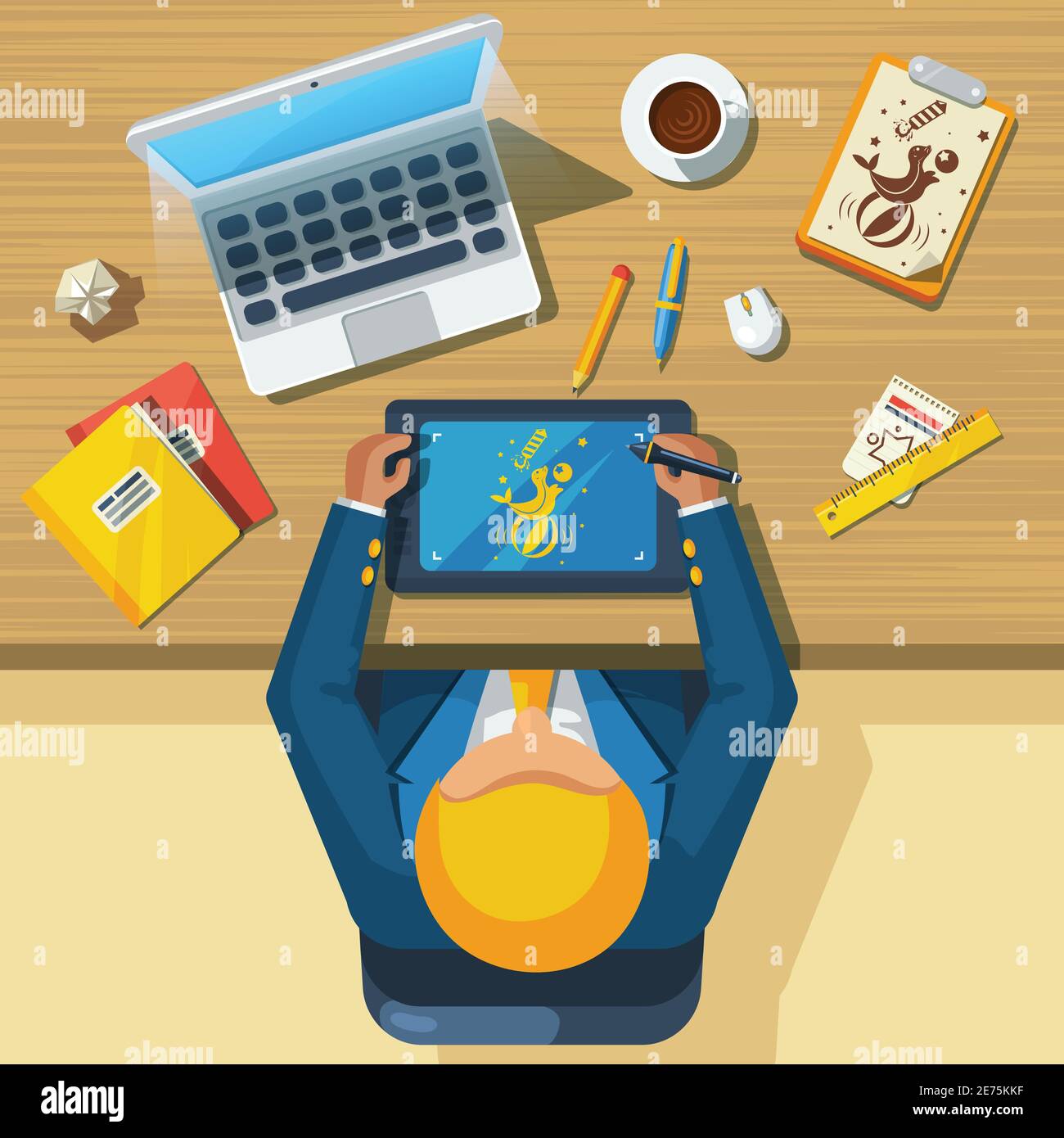 Inspirational manager Stock Vector Images - Alamy