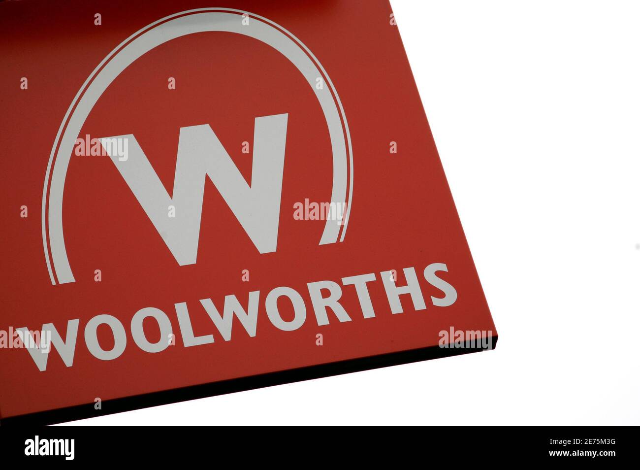 Woolworths logo hi-res stock photography and images - Alamy
