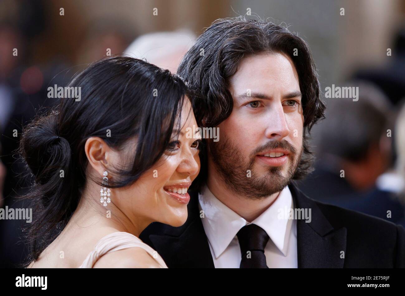 Jason Reitman And Wife Michele Lee High Resolution Stock Photography ...