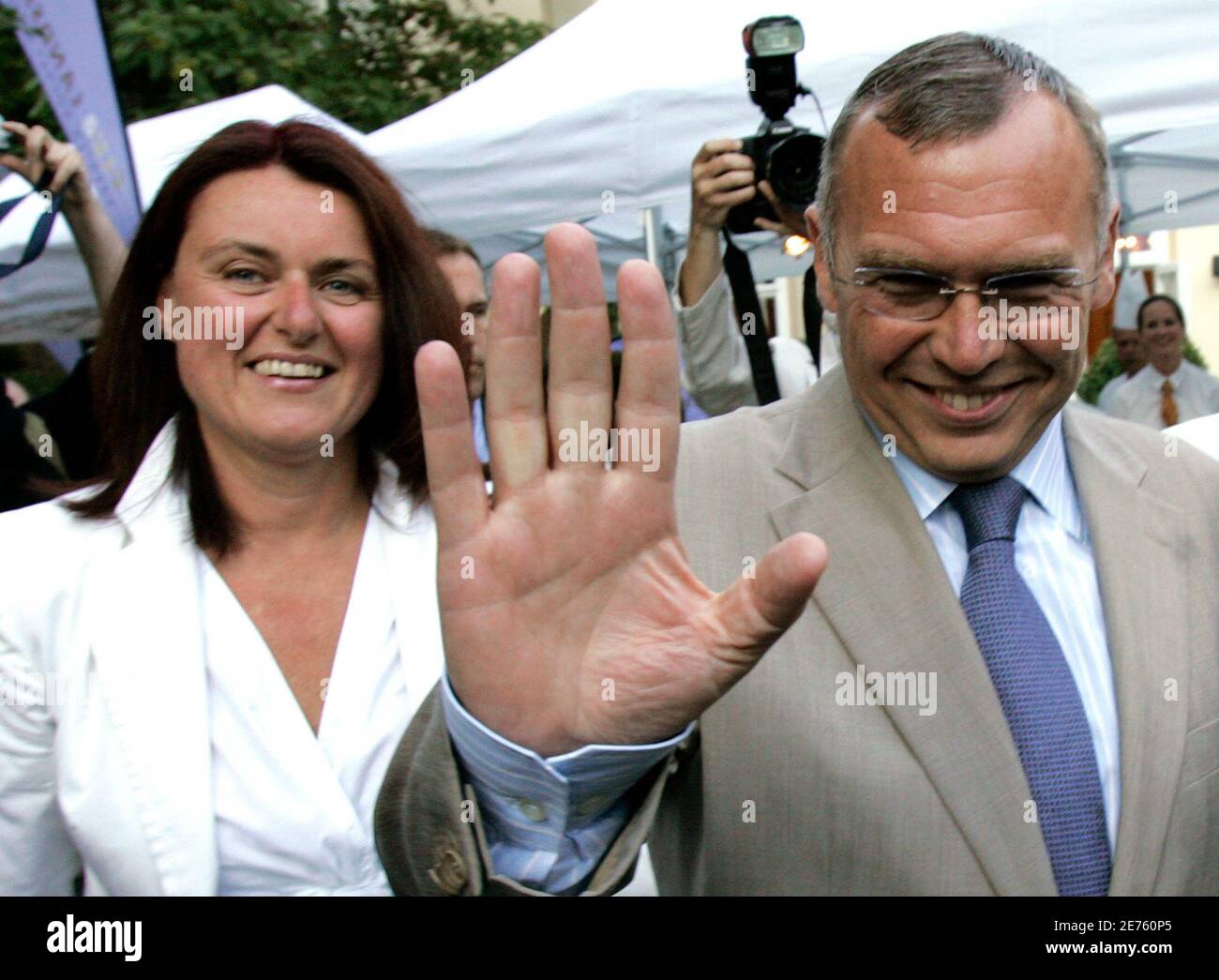 Alfred gusenbauer and eva steiner hi-res stock photography and images ...
