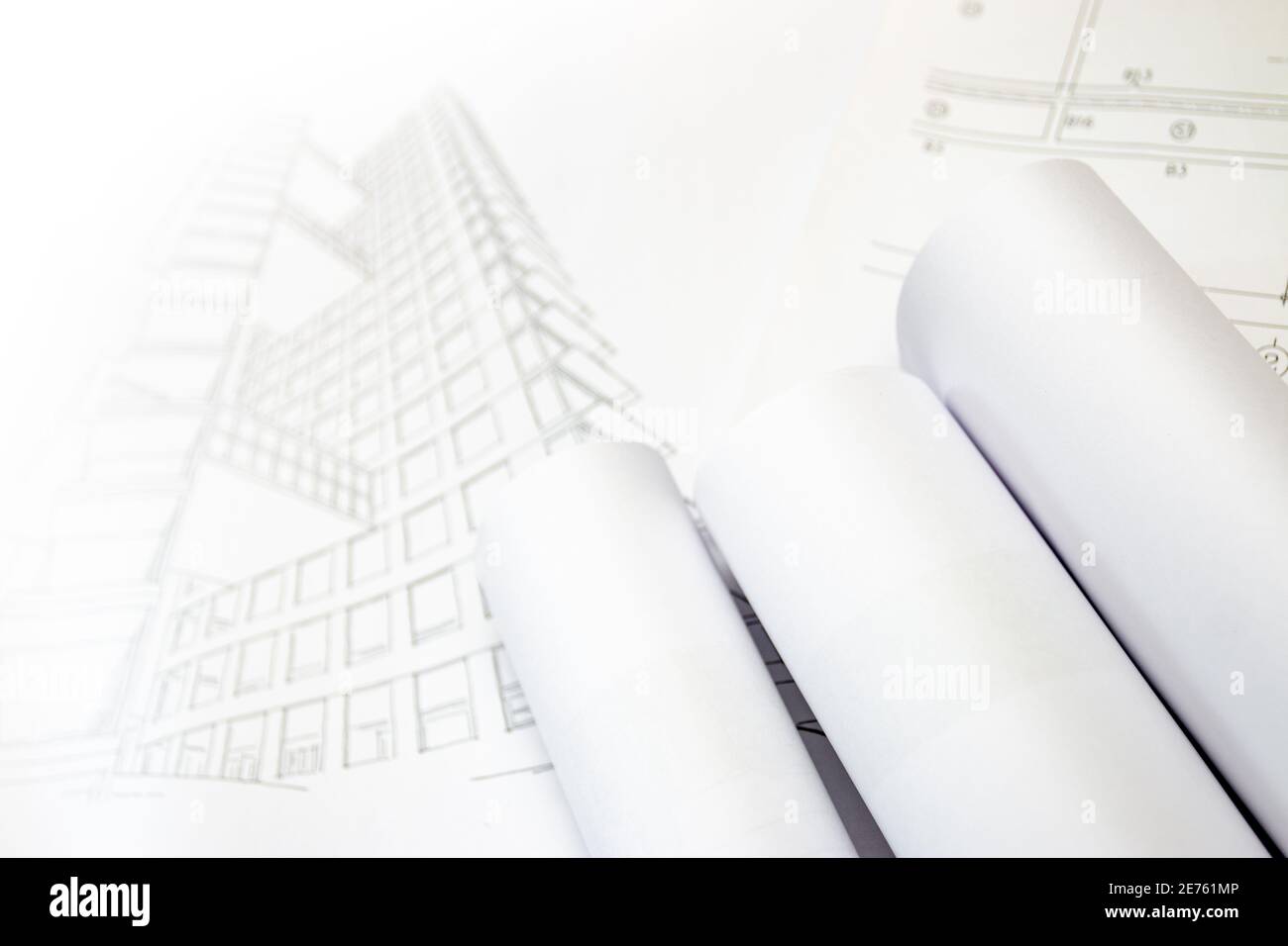 Architectural house plan drawings tools hi-res stock photography and ...