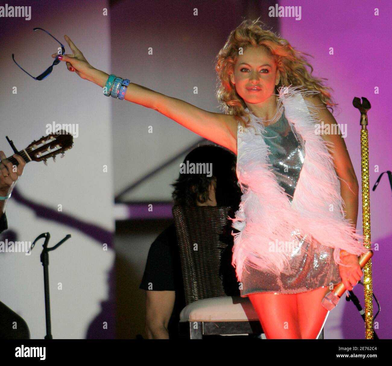 Paulina rubio mexican pop singer hi-res stock photography and images ...