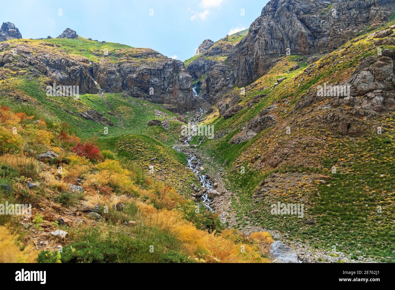 A Stream in Hasari Sakran Mountain Stock Photo - Alamy