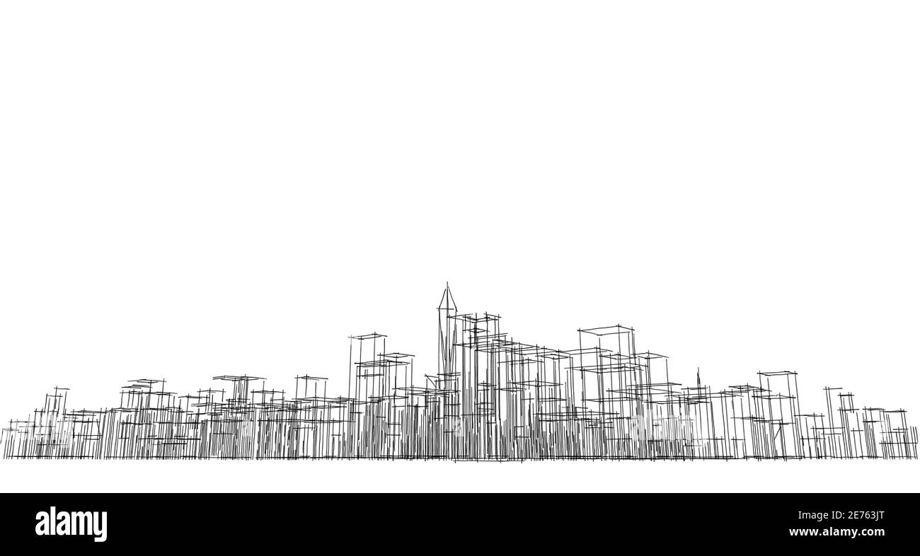 Abstract drawing sketch,Illustration Stock Photo - Alamy