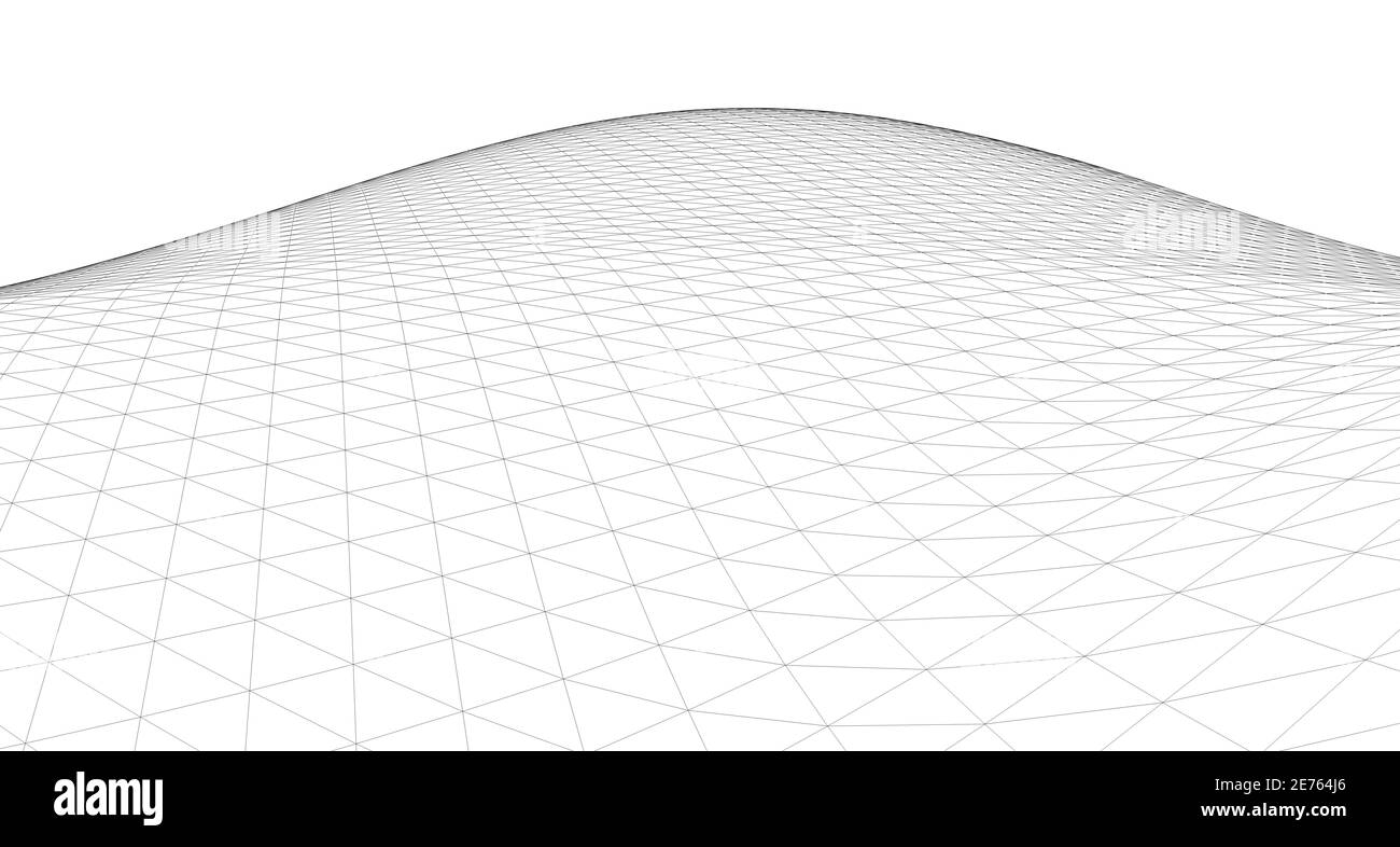 Abstract network grid background, network, connections, computer, and ...