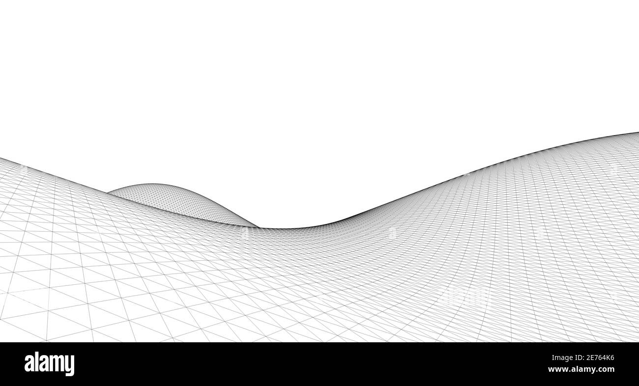 Abstract network grid background, network, connections, computer, and ...