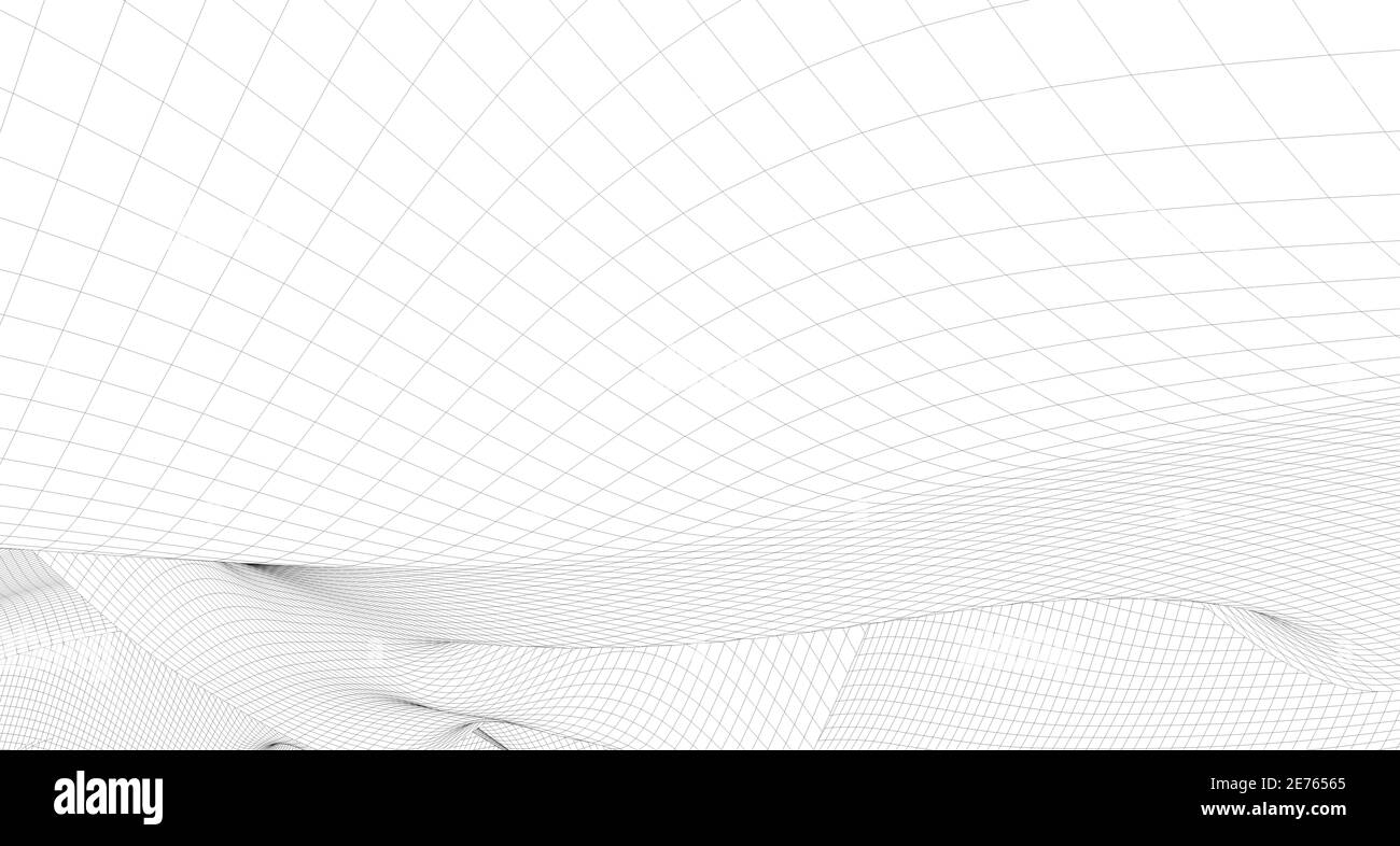 Abstract network grid background, network, connections, computer, and ...