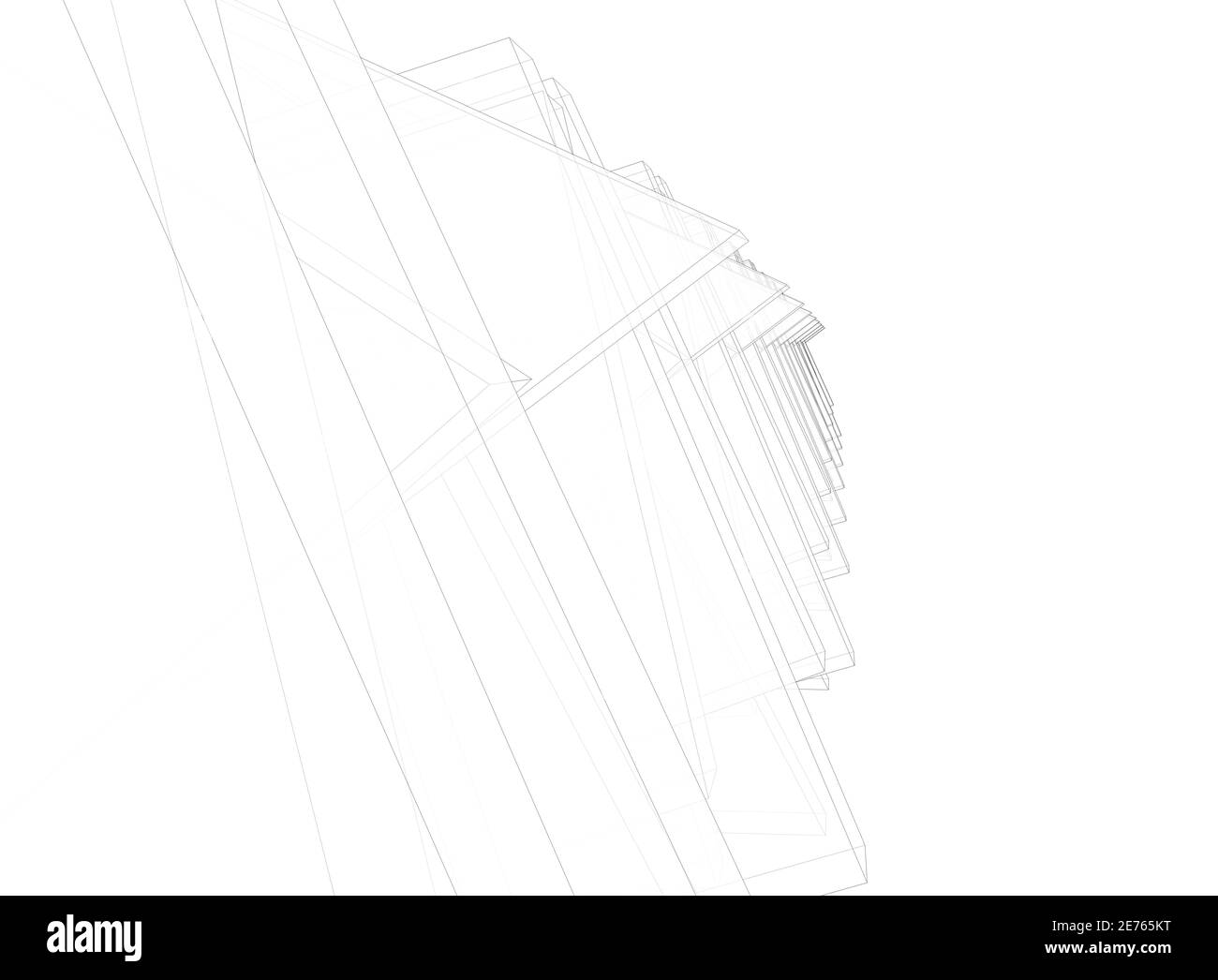 Architectural abstract drawing hi-res stock photography and images - Alamy