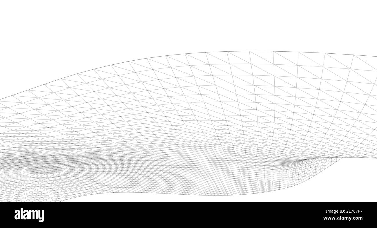 Abstract network grid background, network, connections, computer, and ...