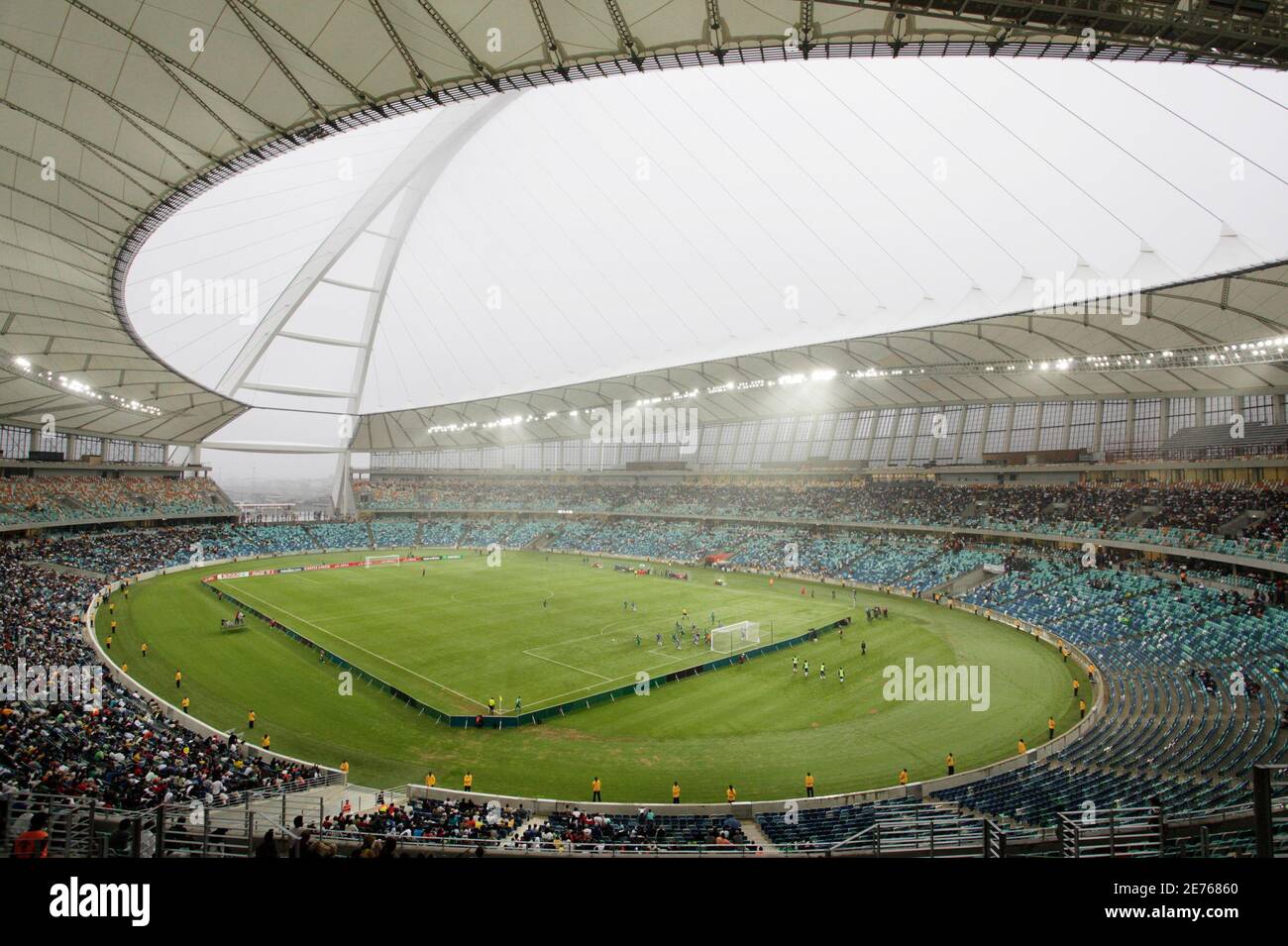 Moses mabhida stadium general view hi-res stock photography and images ...