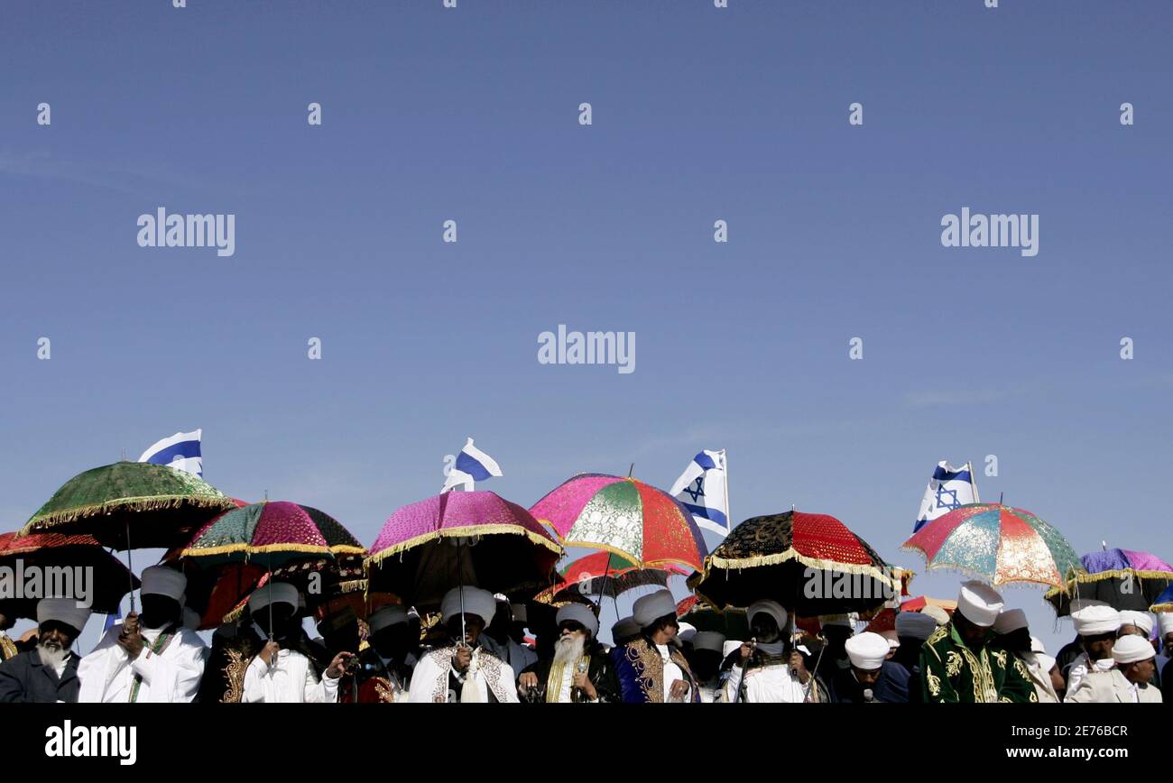 Ethiopian jewish festival hi-res stock photography and images - Alamy