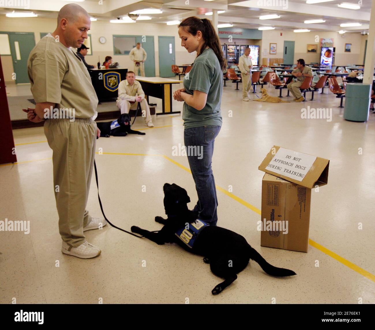 Prison train service dogs hi-res stock photography and images - Alamy