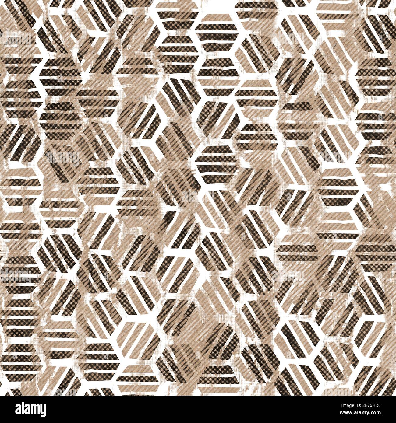 Seamless geometric pattern on cardboard for print Stock Photo - Alamy
