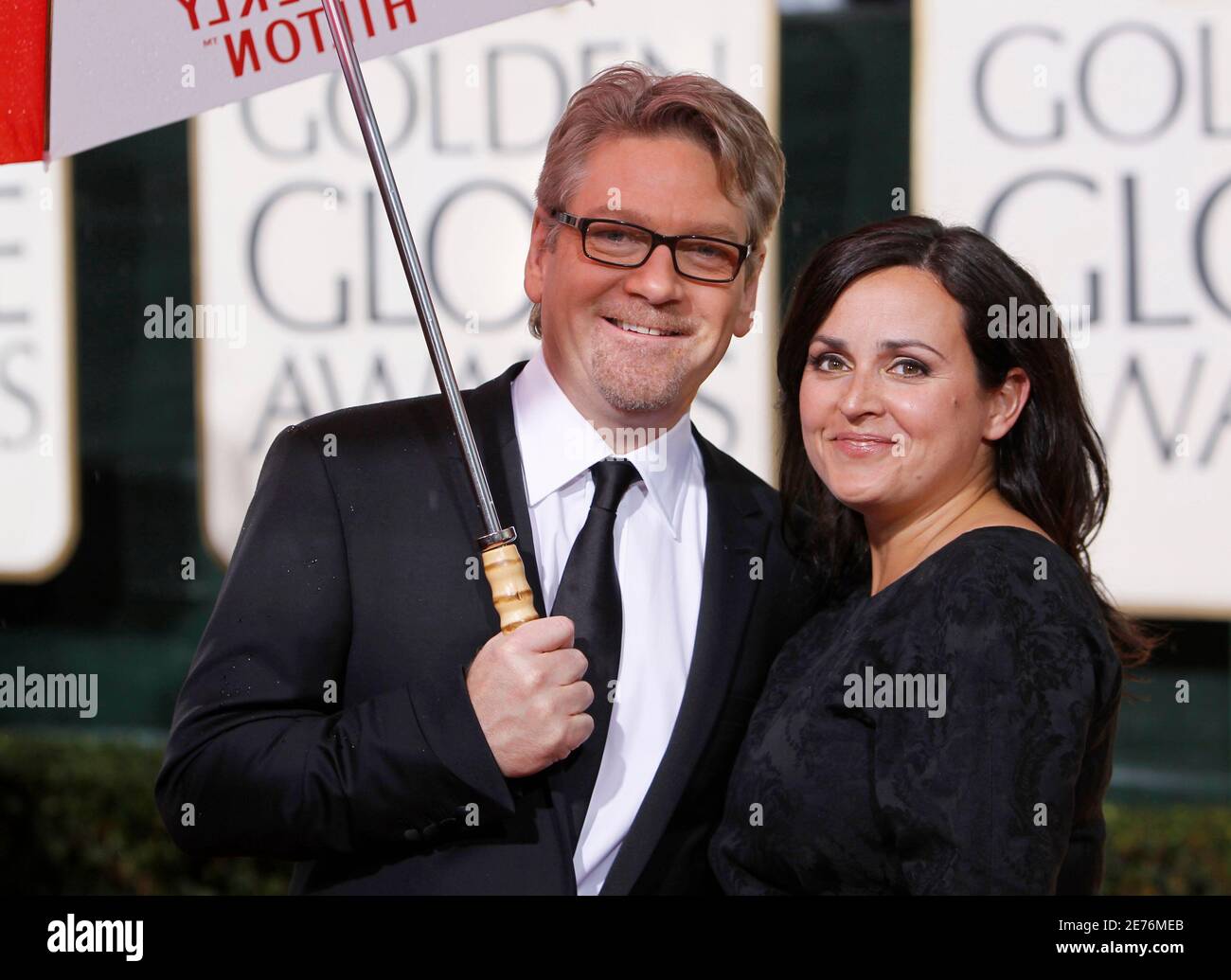 Kenneth Branagh Wife Lindsay Brunnock High Resolution Stock Photography ...