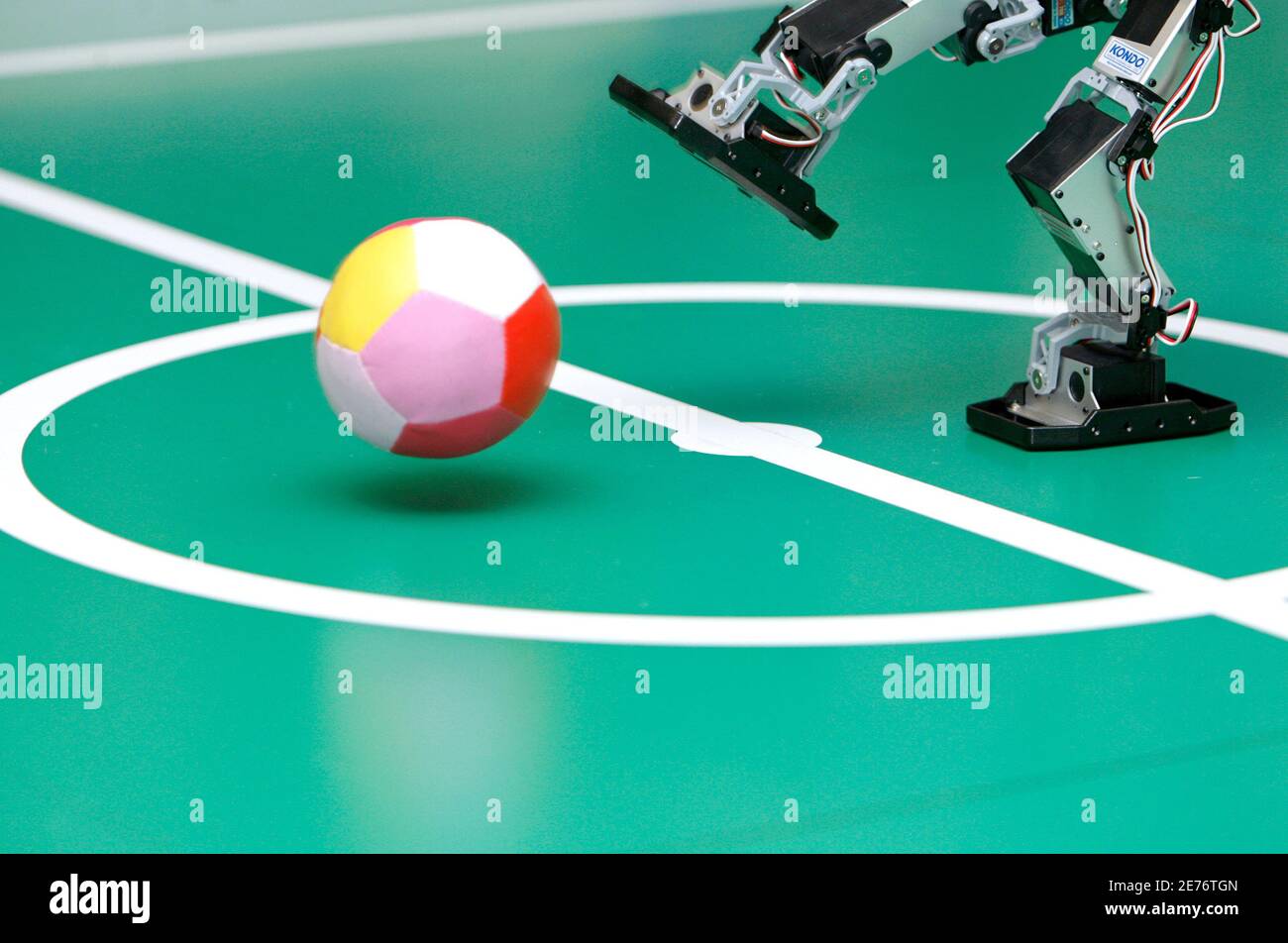 Football humanoid robot hi-res stock photography and images - Alamy