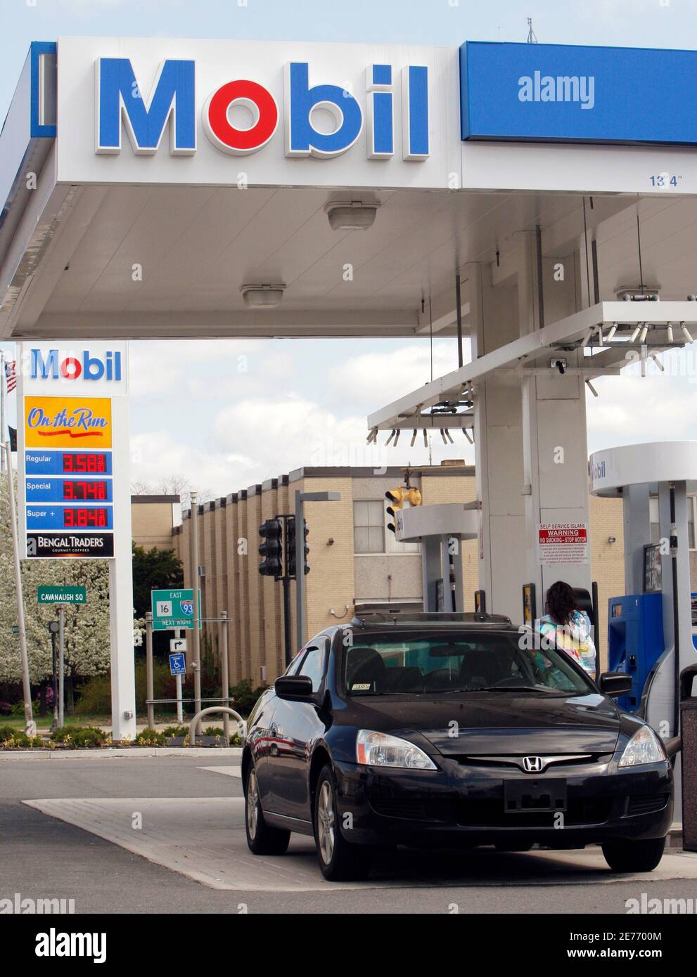 Exxon Gas Station Pumps High Resolution Stock Photography and Images ...