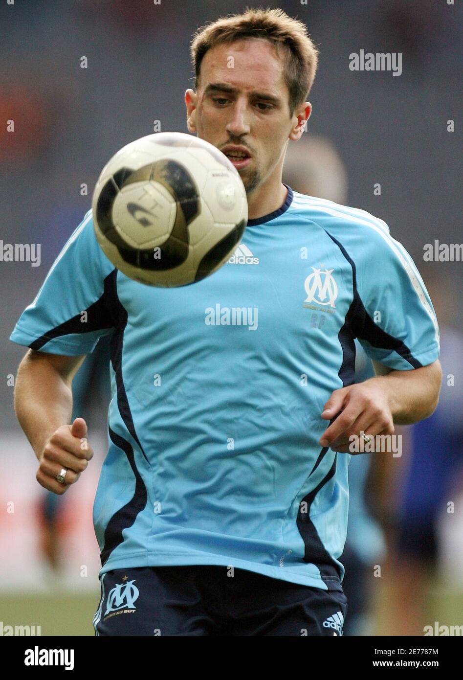 Olympic marseilles franck ribery hi-res stock photography and images ...