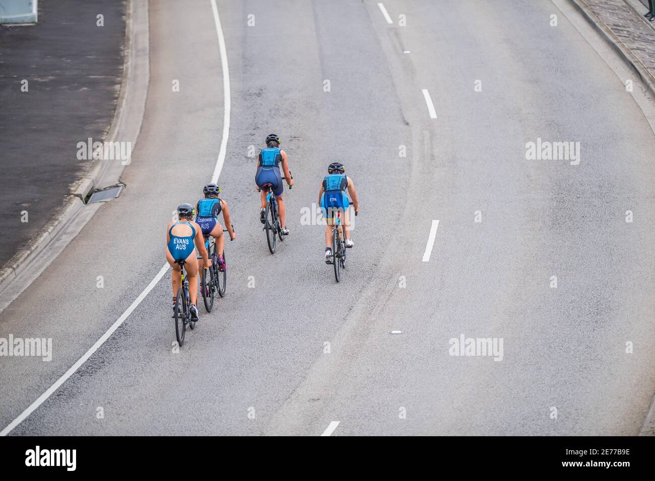 Female Triathletes High Resolution Stock Photography and Images - Alamy
