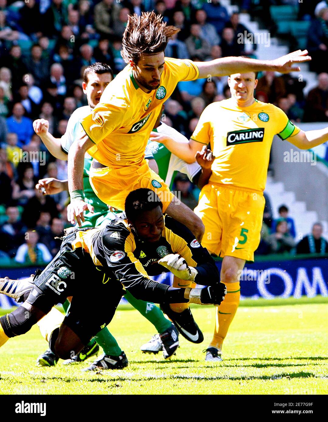 Goalkeeper Punching Ball High Resolution Stock Photography and Images ...