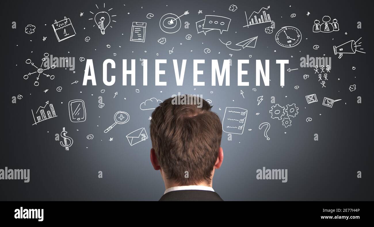 Achievement connection cooperation graphic hi-res stock photography and ...