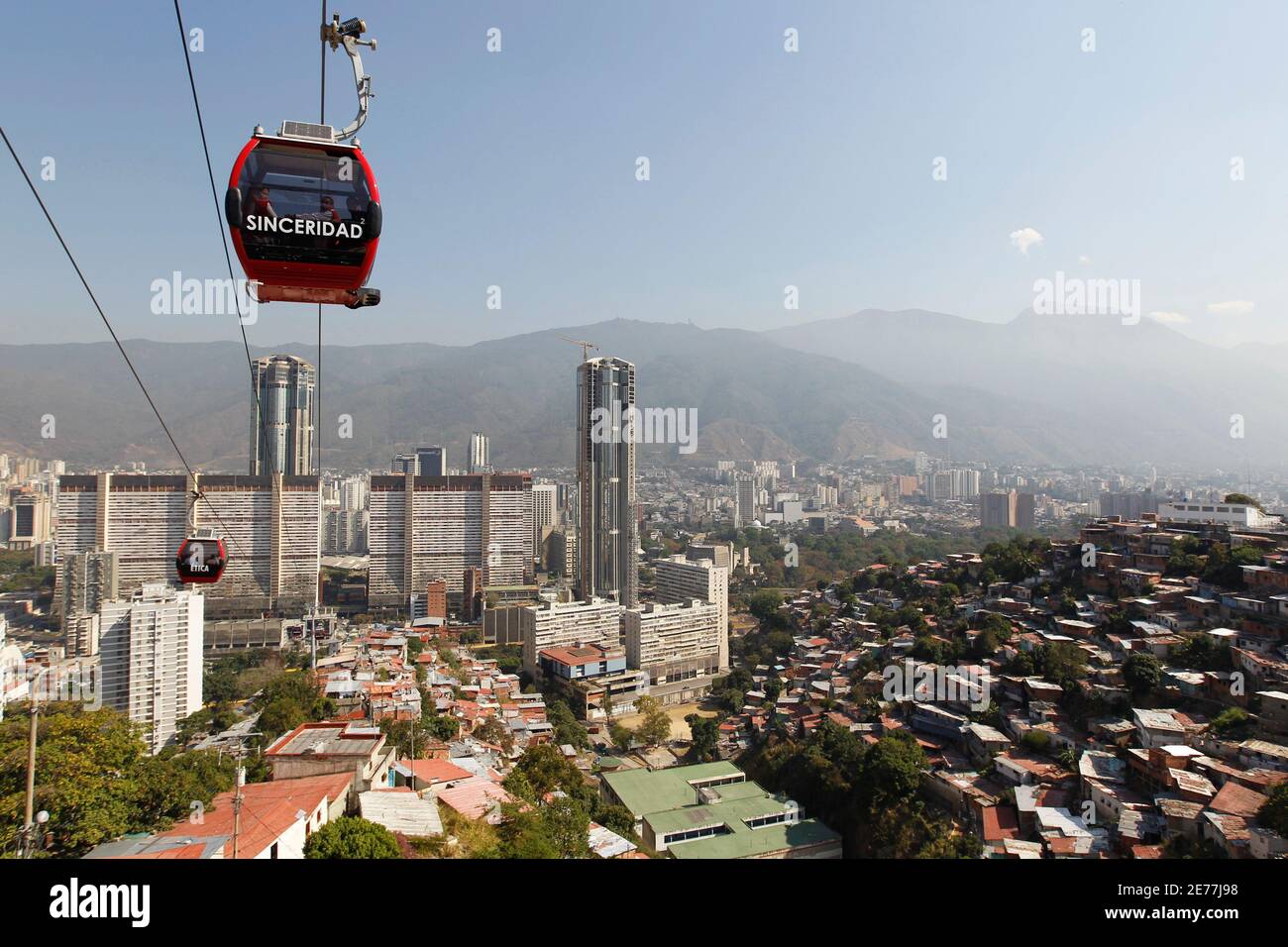 Caracas venezuela cable car hi-res stock photography and images - Alamy