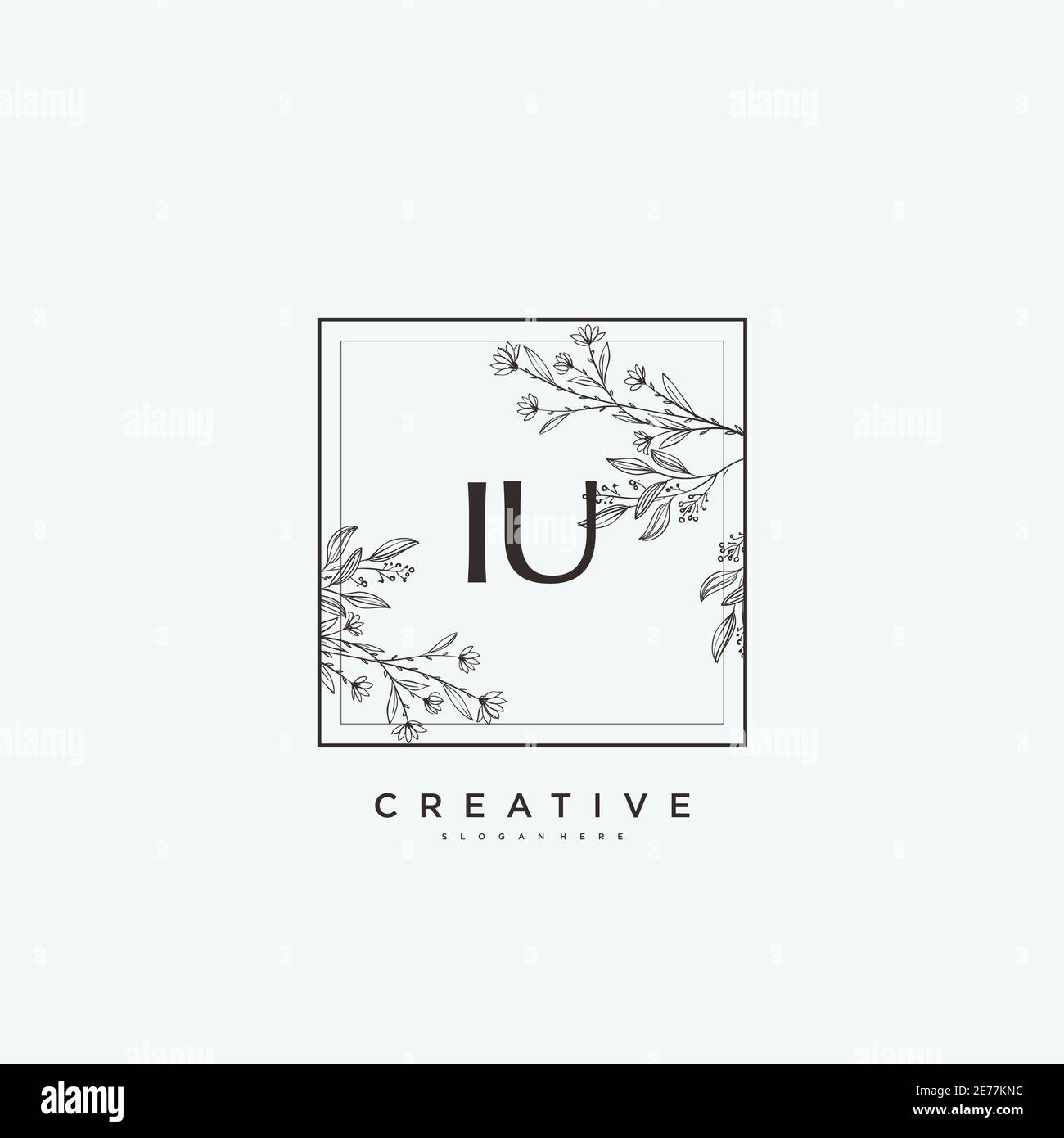 Iu vector vectors hi-res stock photography and images - Alamy