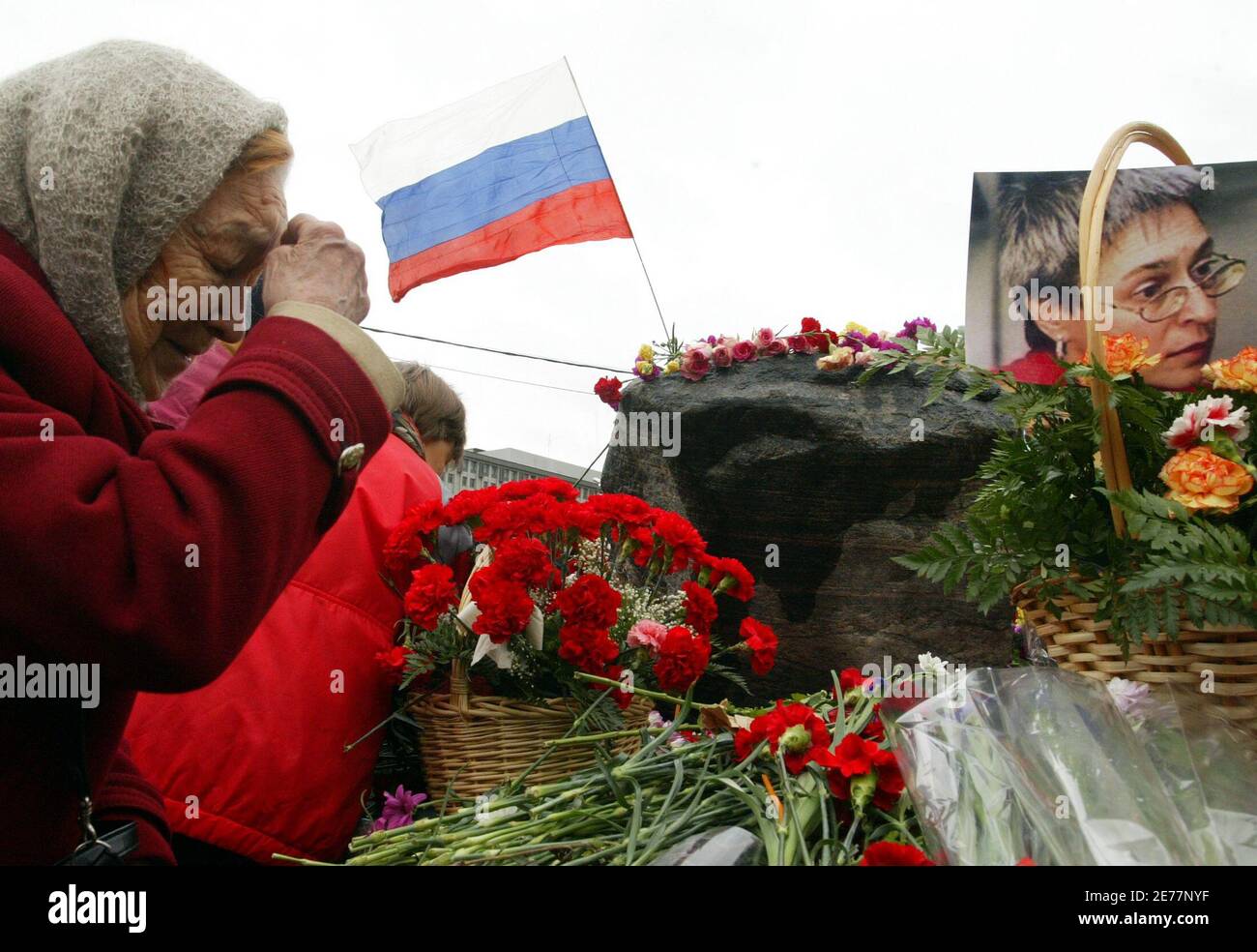 Anna politkovskaya portrait hi-res stock photography and images - Alamy