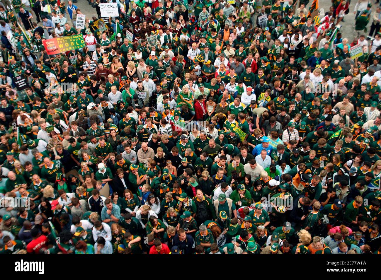 Springbok supporter hi-res stock photography and images - Alamy
