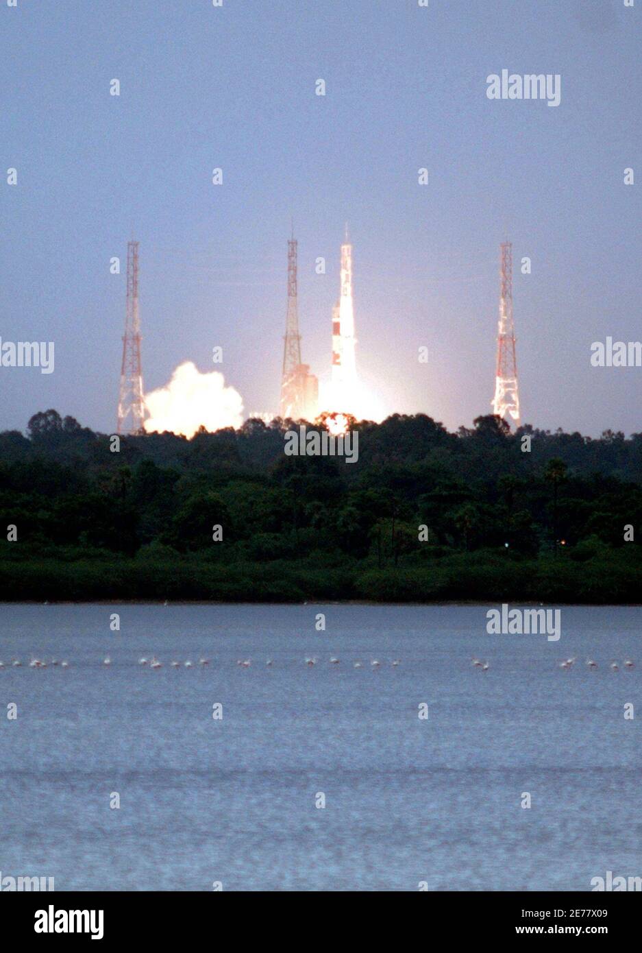 Indian satellite launch vehicle hi-res stock photography and images - Alamy