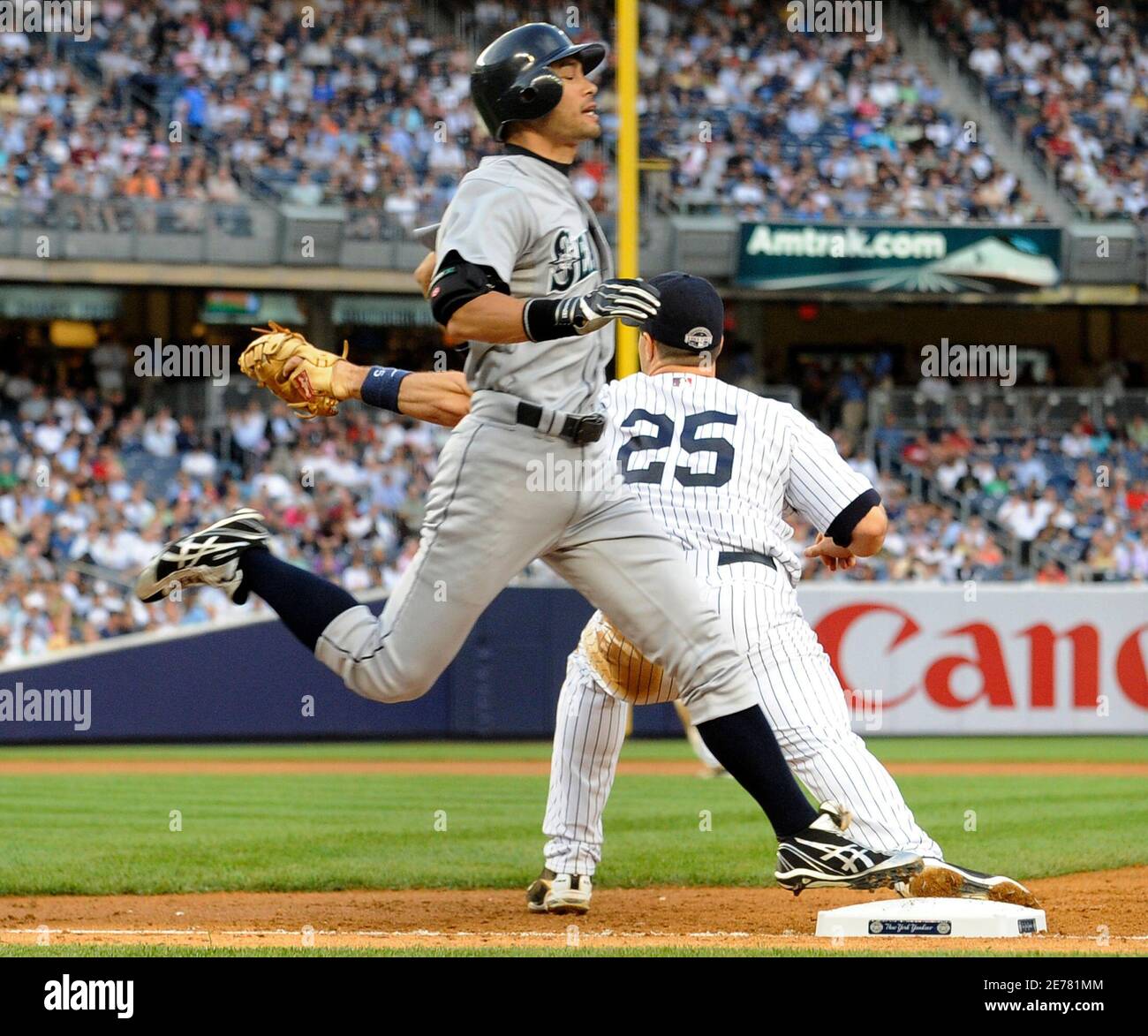 New york yankees first baseman mark teixeira 25 hi-res stock ...