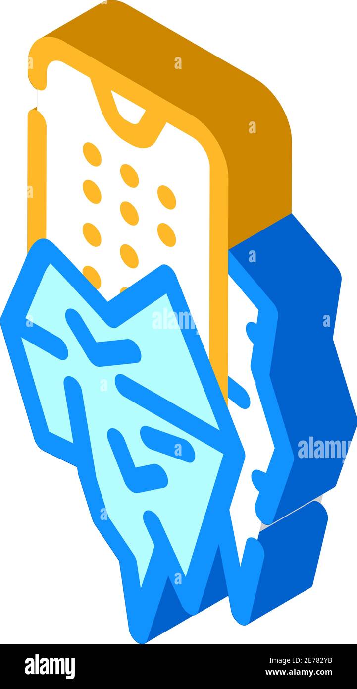 frozen calls of call center isometric icon vector illustration Stock ...