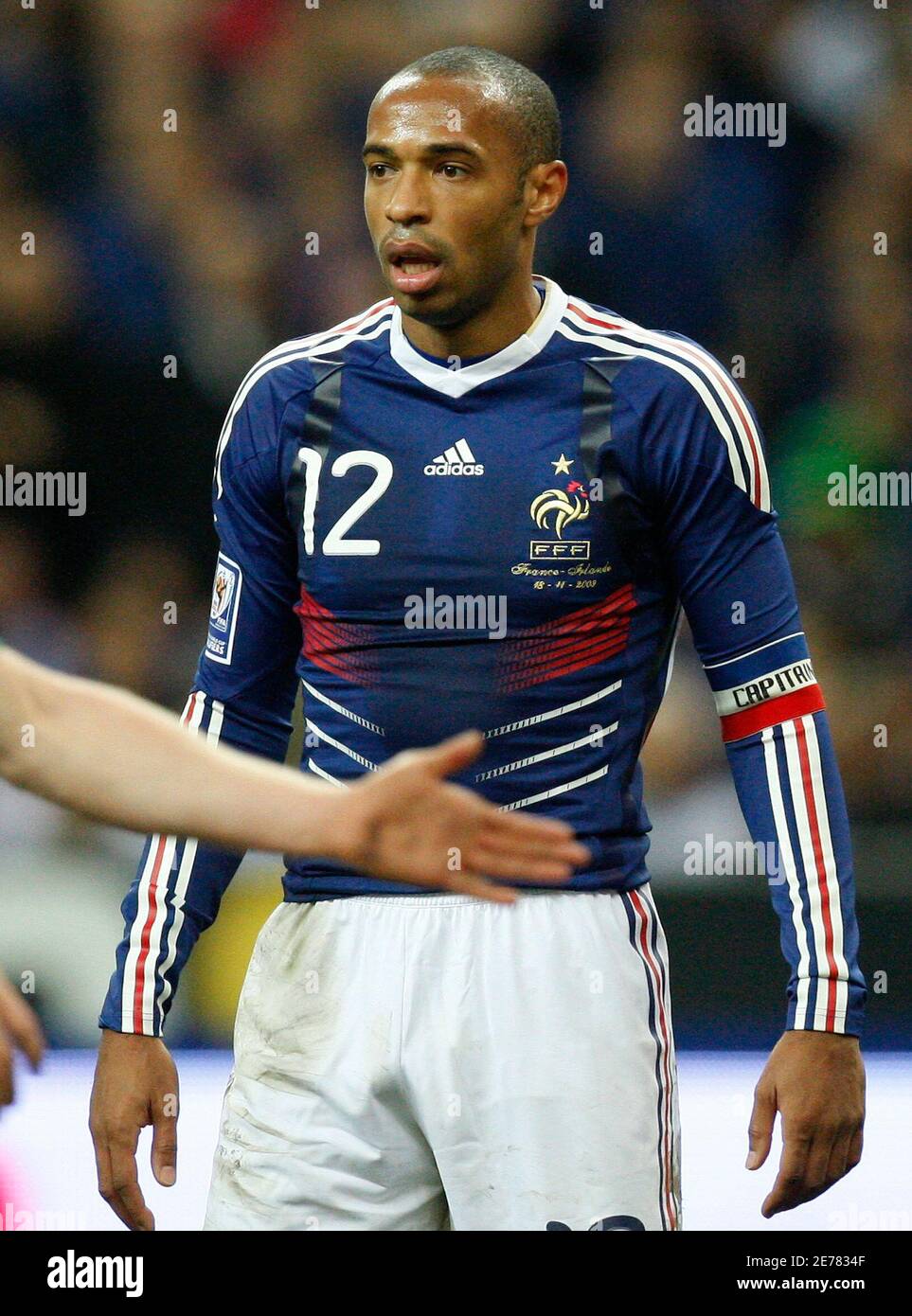 Thierry henry france 2009 hi-res stock photography and images - Alamy