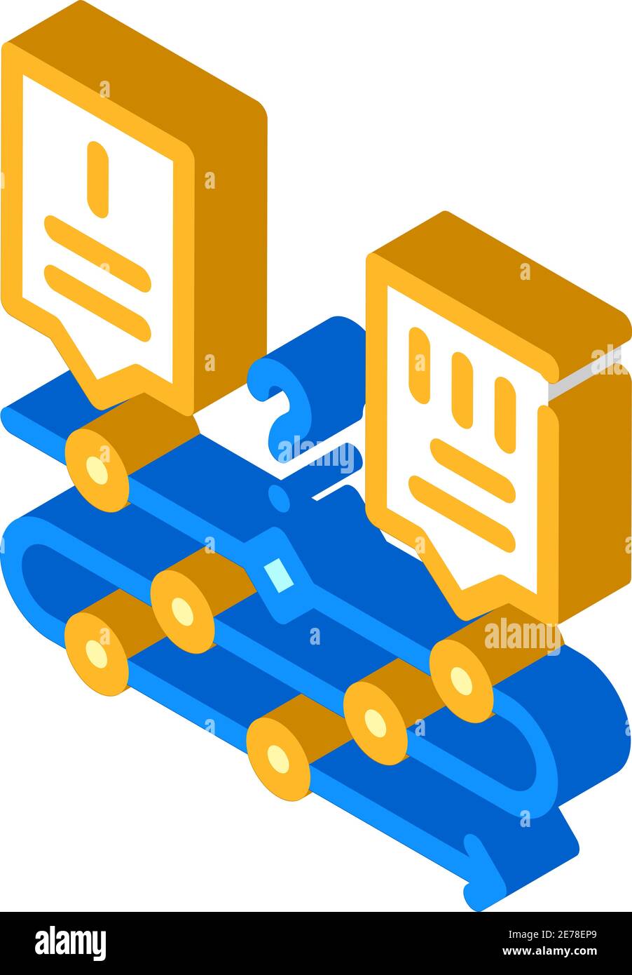 forget communication stage of call center isometric icon vector illustration Stock Vector Image ...