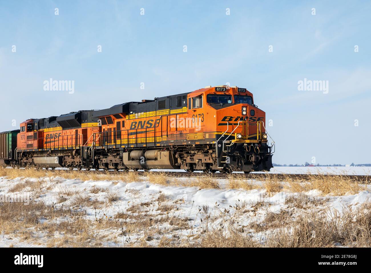 Bnsf coal train hi-res stock photography and images - Alamy