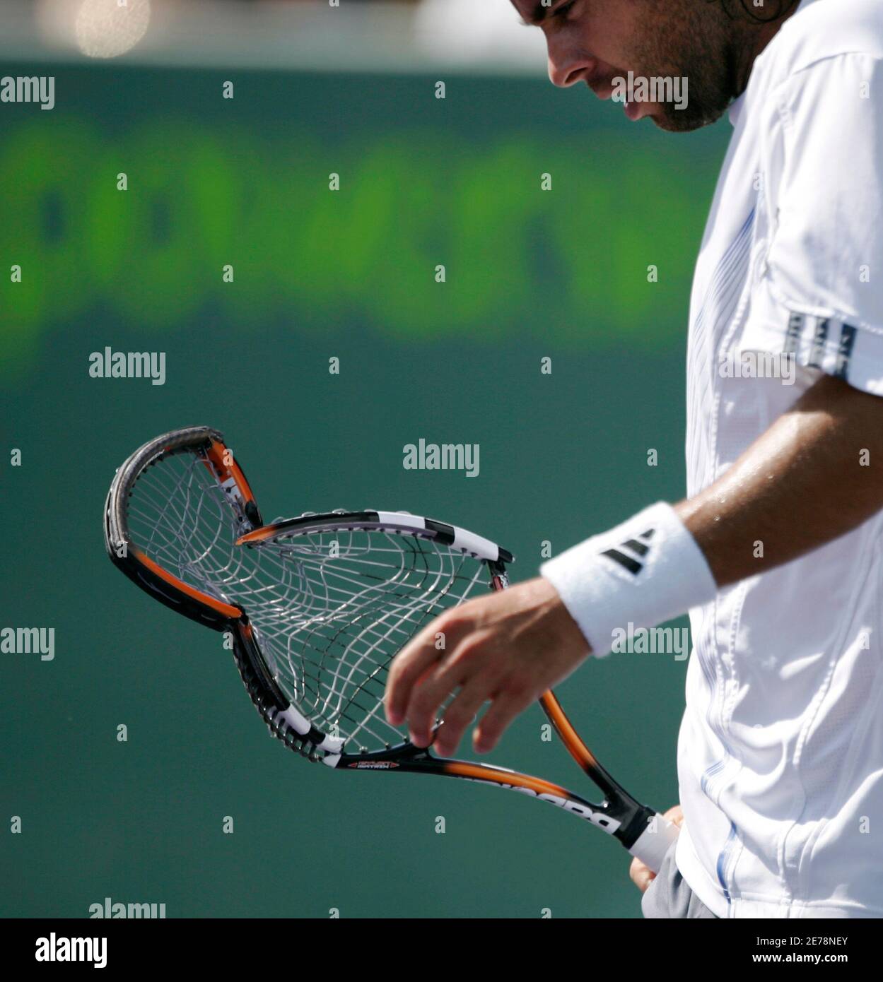 Broken Tennis Racket High Resolution Stock Photography and Images - Alamy