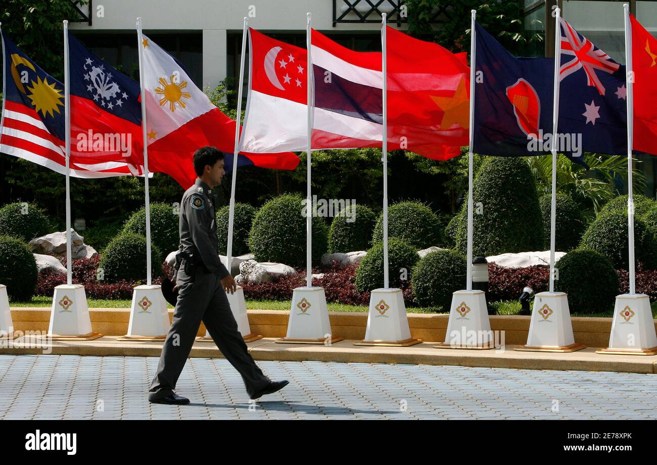 Asean Summit Flags