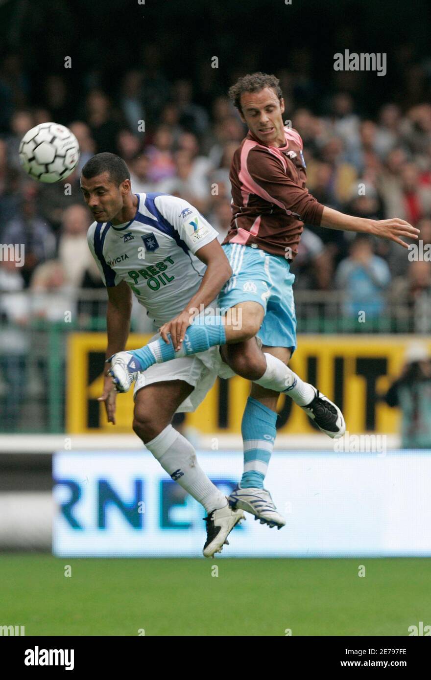 Olympique marseilles laurent bonnart hi-res stock photography and ...