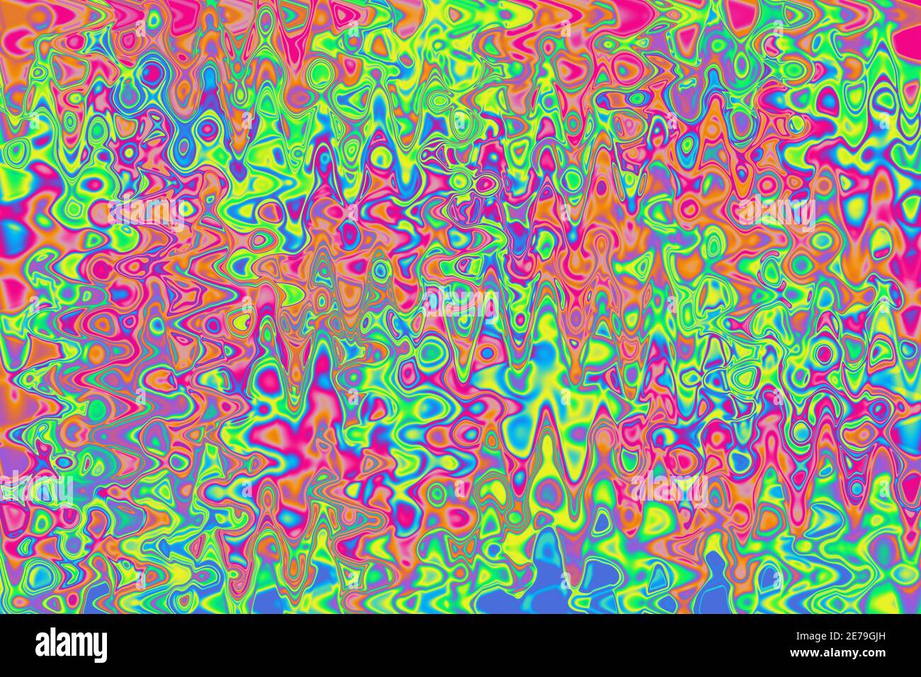 An abstract wavy psychedelic background image Stock Photo - Alamy