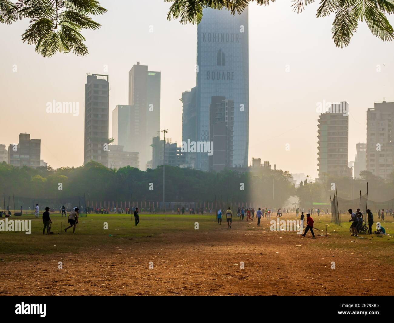 Mumbai, India - December 20, 2020 : Shivaji Park, is a public park ...