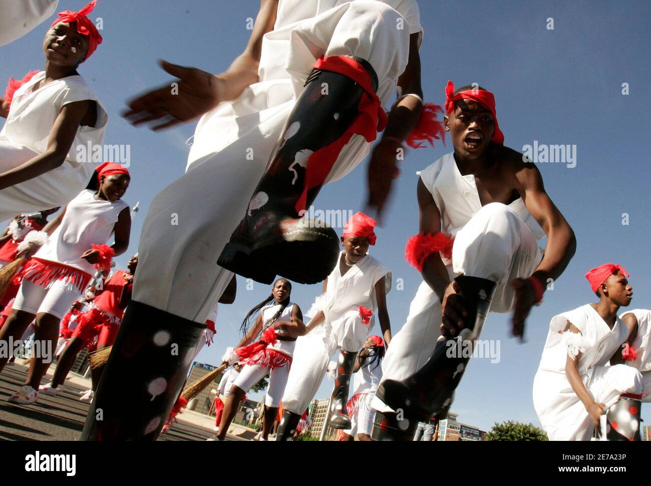 Gumboot dancers High Resolution Stock Photography and Images - Alamy