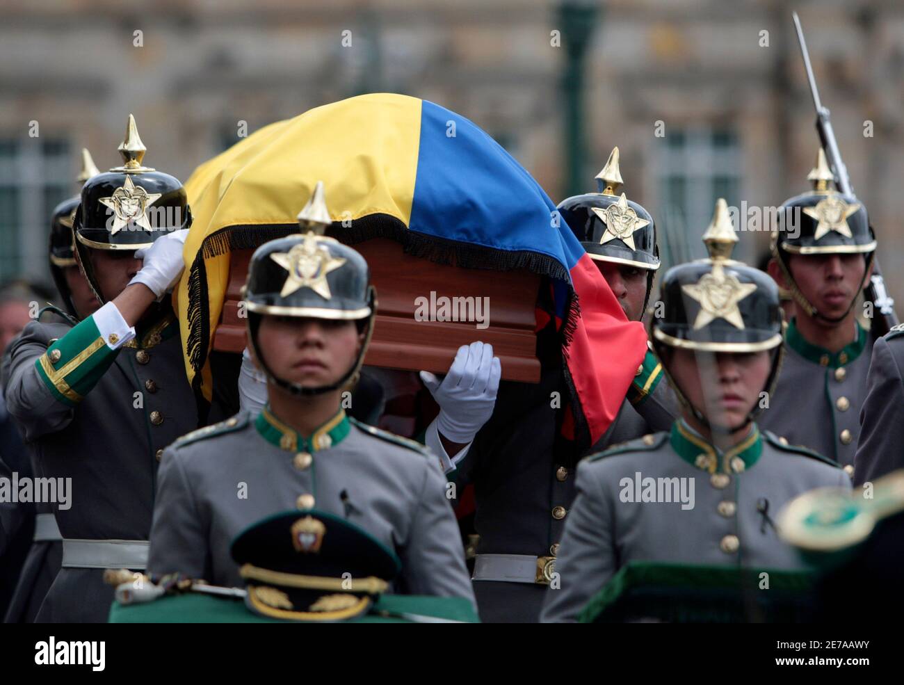Funeral coffin colombia hi-res stock photography and images - Alamy