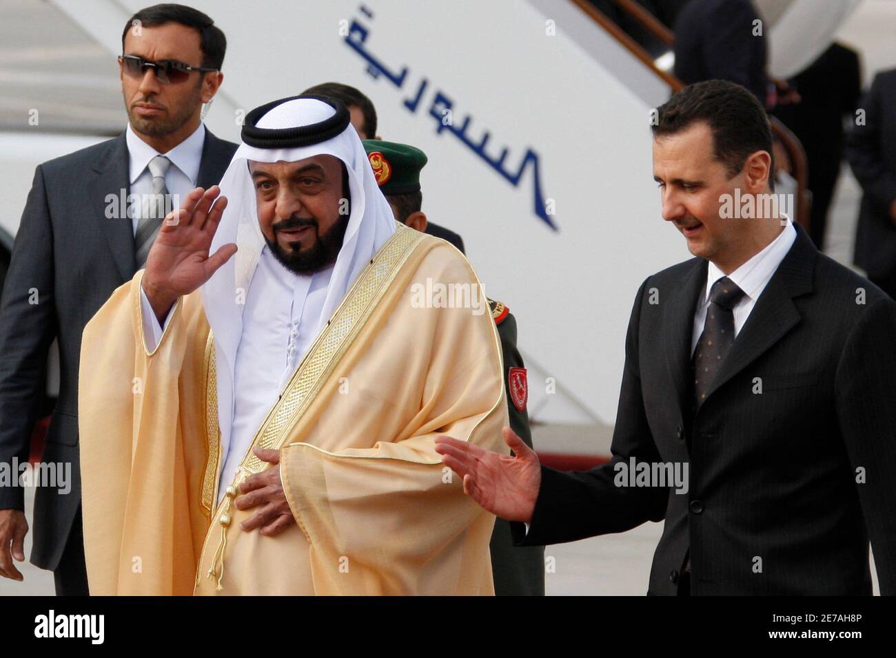 Sheikh khalifa bin zayed al nahayan hi-res stock photography and images ...