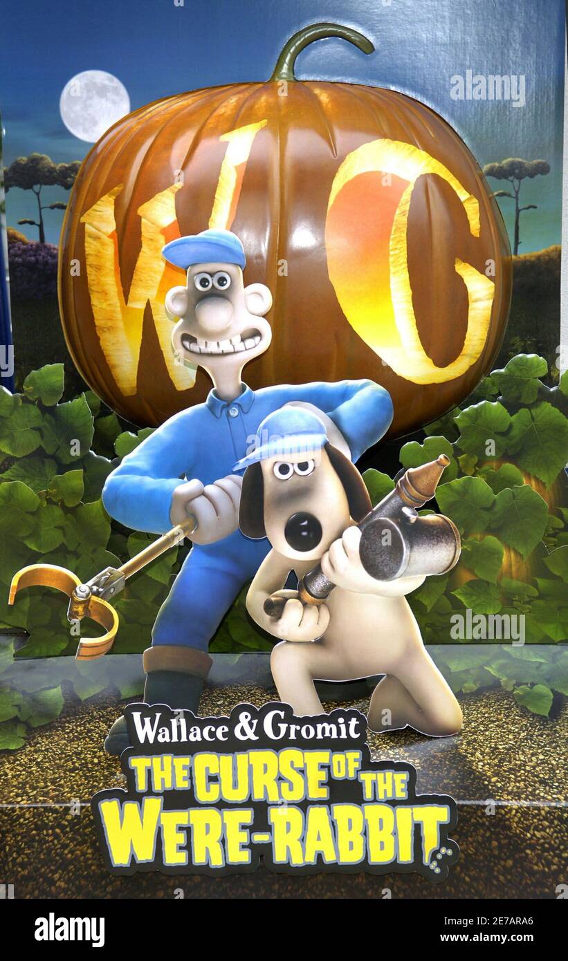Wallace gromit the curse of the were rabbit hi-res stock photography ...