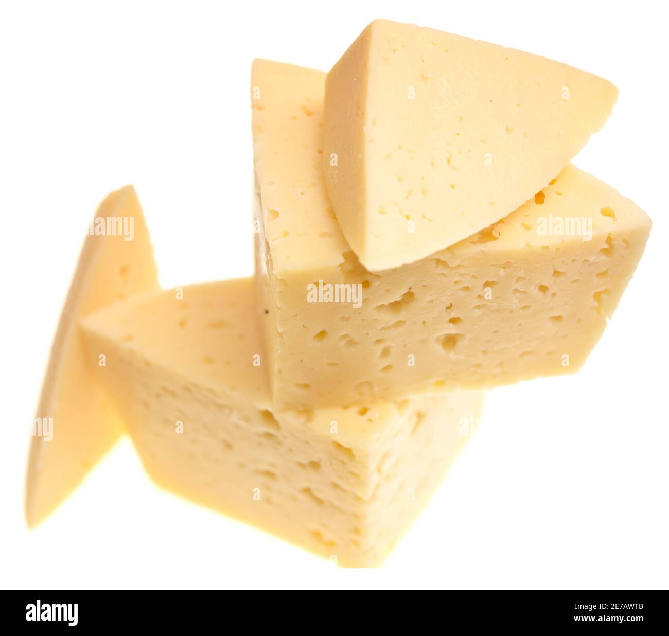 Cheese isolated on white background Stock Photo - Alamy