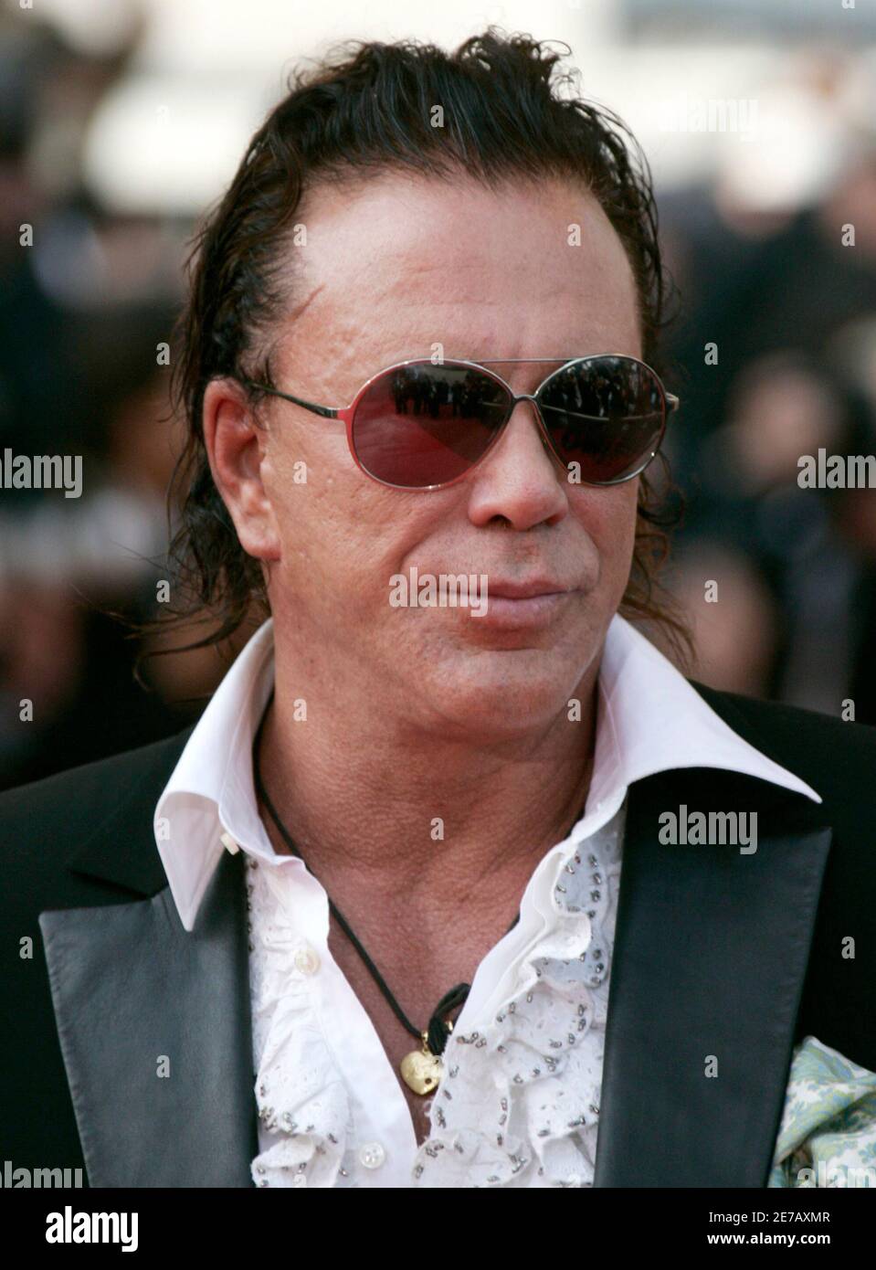 Mickey rourke cannes film festival hi-res stock photography and images ...