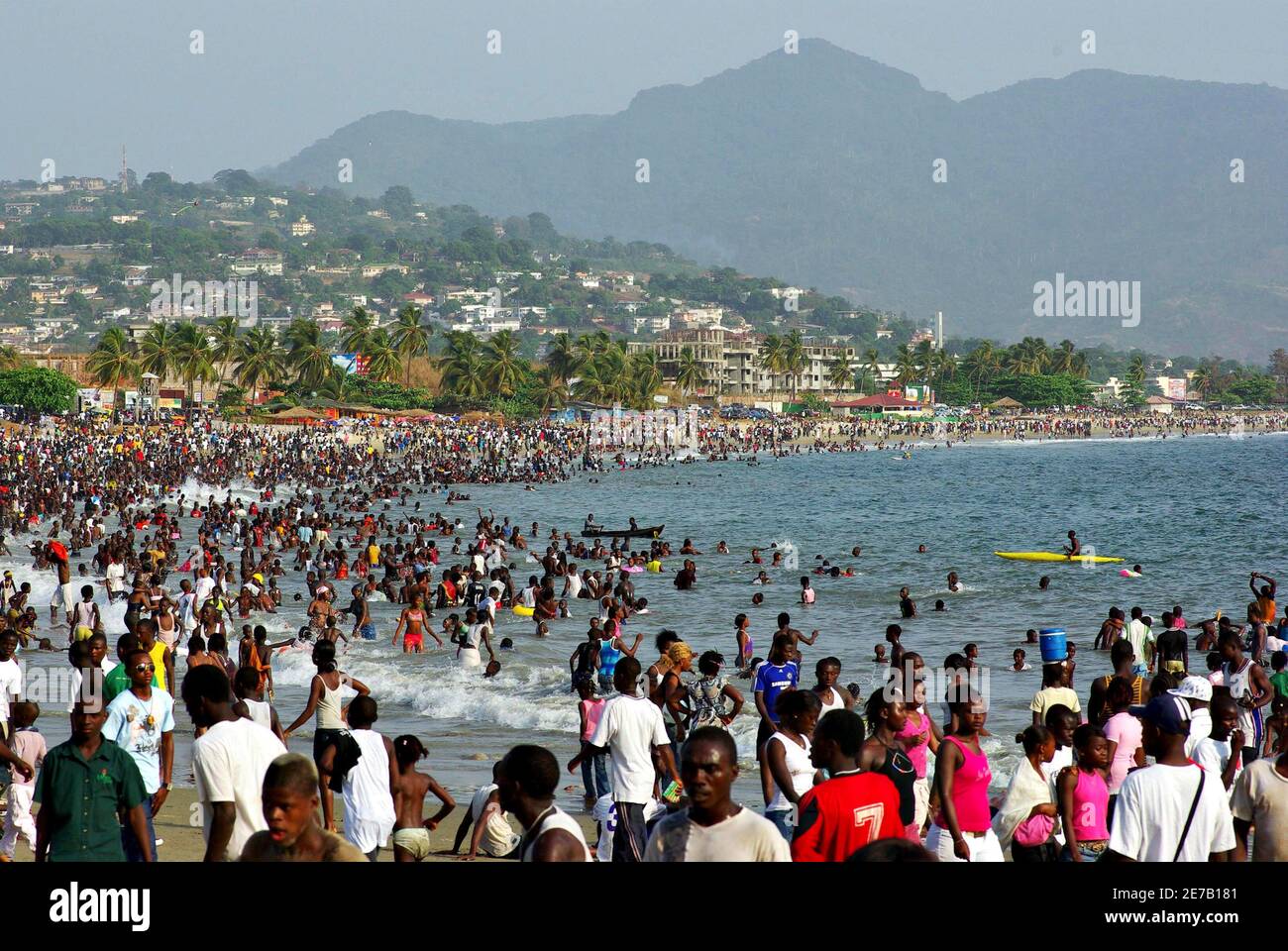 Sierra leone freetown beach hi-res stock photography and images - Alamy