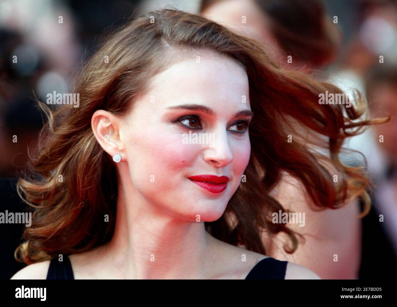 Natalie portman arrives indiana jones hi-res stock photography and ...