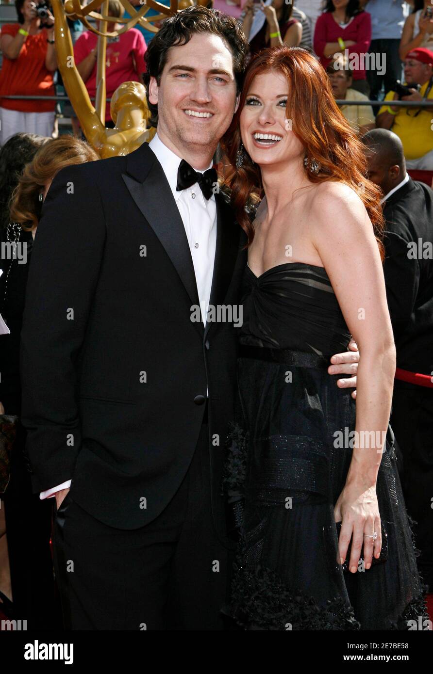 Debra Messing Arrive For High Resolution Stock Photography and Images ...