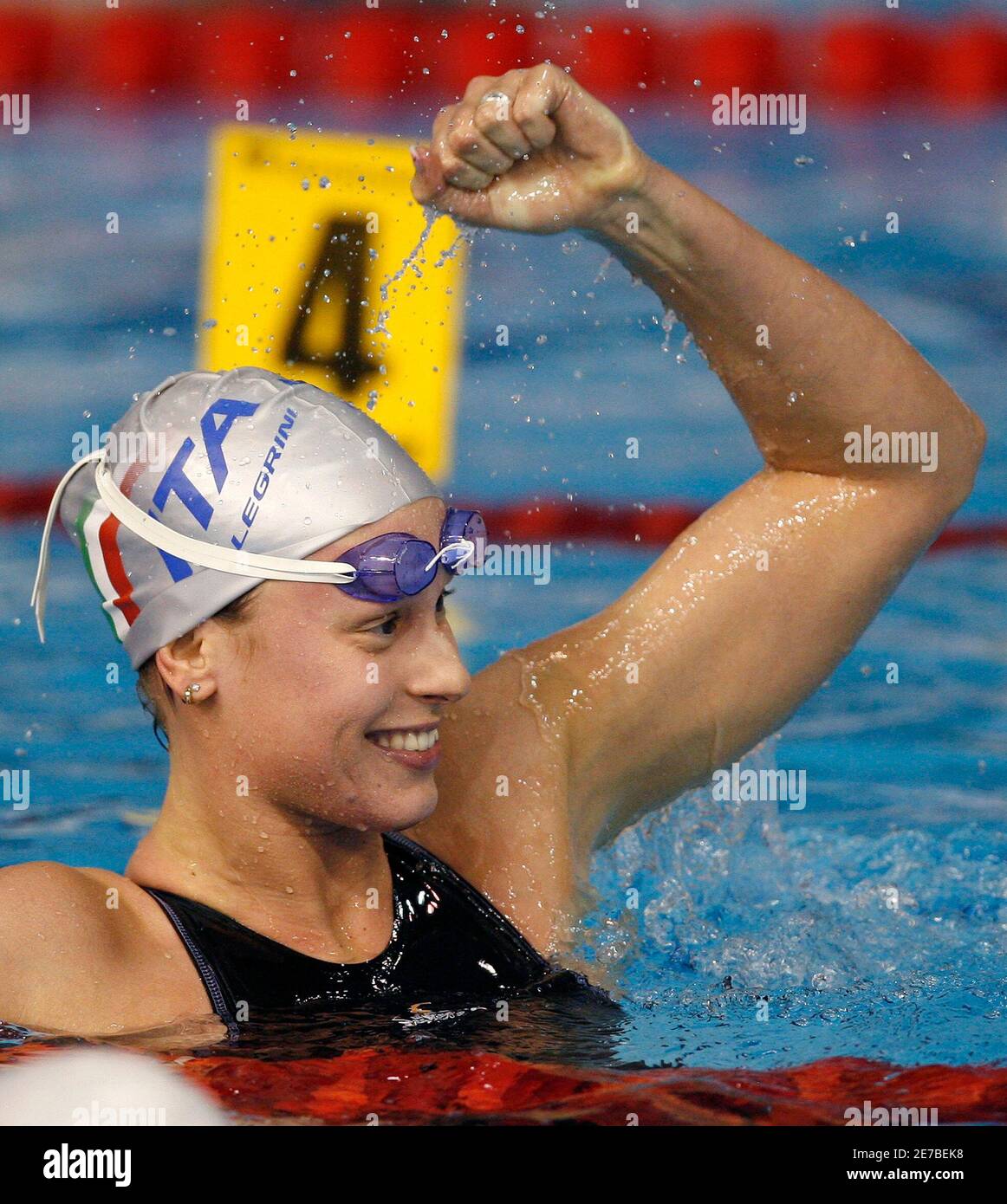 Federica pellegrini 2008 hi-res stock photography and images - Alamy