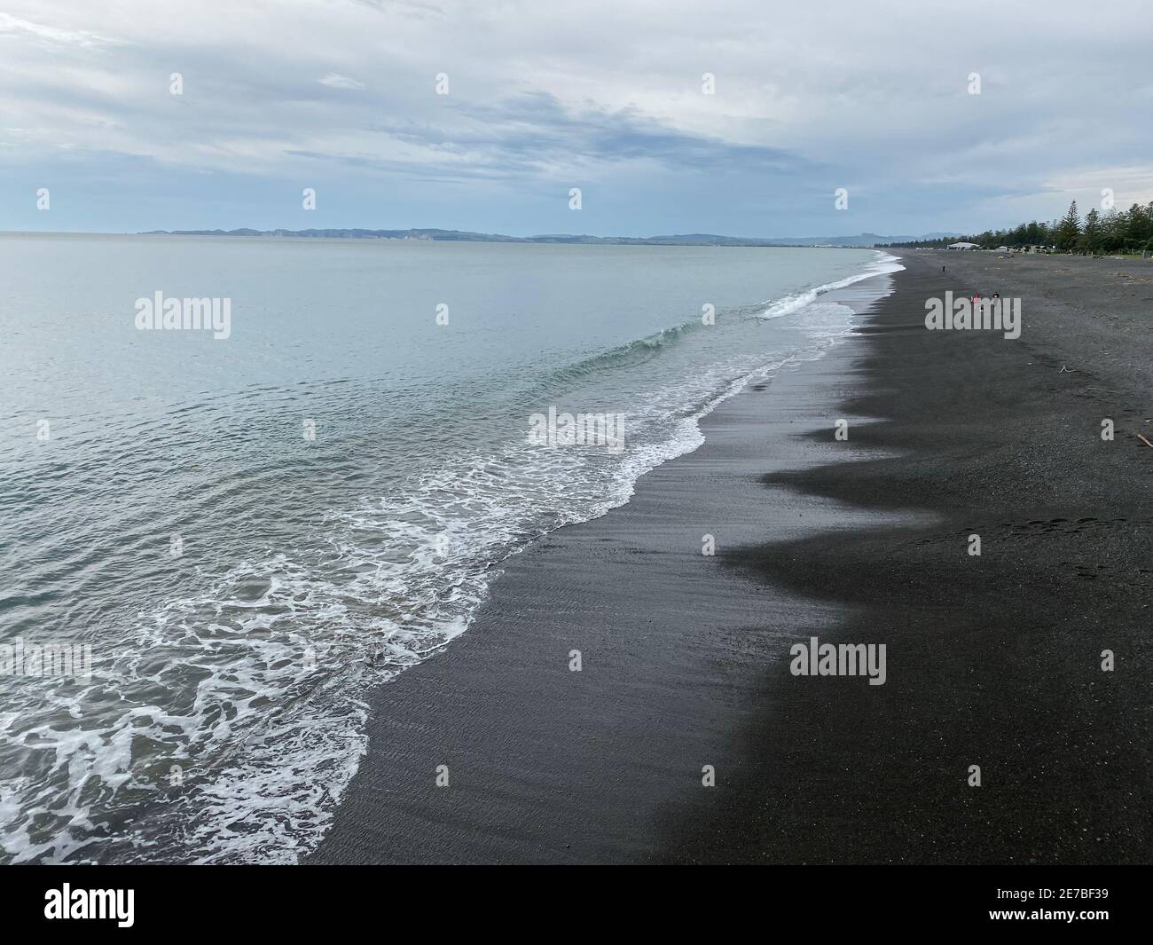 Marine Parade in the town of Napier, Hawkes Bay Stock Photo - Alamy